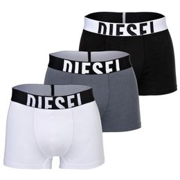 Diesel Unterhose Herren Gr&ouml;&szlig;e L grau / schwarz / wei&szlig;