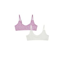 WE Fashion Bra 'Meisje' girl Purple, White size 170/176