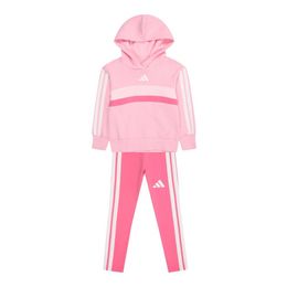 adidas Sportswear Trainingsanzug Mädchen Größe 122 pink / rosa / weiß