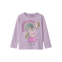 Two Soon Shirt 'Peppa Wutz' girl Purple size 122/128