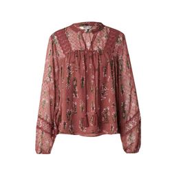 Only Bluse 'ONLTessa Eliza' Damen Gr&ouml;&szlig;e XXXL gr&uuml;n / rosa / ros&eacute;
