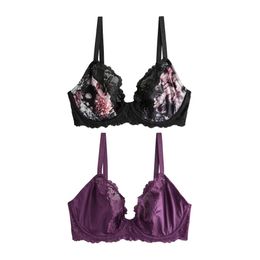 next Bra female Purple, Black size 40