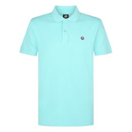 PETROL INDUSTRIES Poloshirt 'Dolphin' Herren Gr&ouml;&szlig;e M aqua / dunkelblau / rot / wei&szlig;