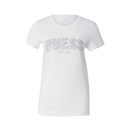 Guess T-Shirt Damen Gr&ouml;&szlig;e 4XL hellgrau / wei&szlig;