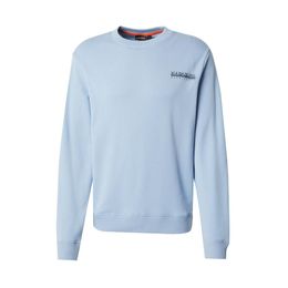 Napapijri Sweatshirt 'B-Sovana' male Blue size M