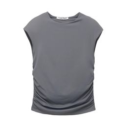 Pull&Bear Pull&Bear Top Damen Gr&ouml;&szlig;e M grau