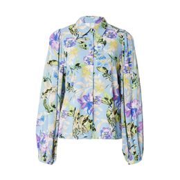 Y.A.S YAS Bluse 'YASAsina' Damen Gr&ouml;&szlig;e XS hellblau / gelb / hellgr&uuml;n / lila