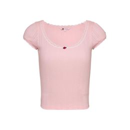 Tommy Jeans T-Shirt Damen Gr&ouml;&szlig;e XL rosa