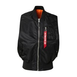 Alpha Industries Weste 'MA-1' Herren Gr&ouml;&szlig;e XS rot / schwarz / offwhite