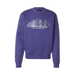 Alpha Industries Sweatshirt 'Studio Edition Vibe' male Purple size S