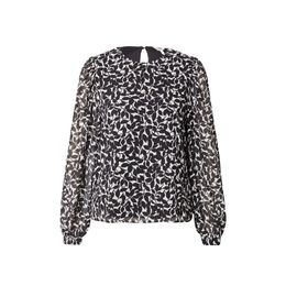 Object Bluse 'OBJMILA' Damen Größe XL grau / schwarz