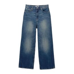 Pull&Bear Pull&Bear Jeans Damen Gr&ouml;&szlig;e 32/34 dunkelblau