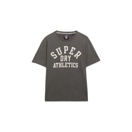 Superdry & Co T-Shirt 'Athletic Essential' Herren Gr&ouml;&szlig;e M dunkelgrau / offwhite
