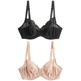 next Bra female Beige, Black size 75