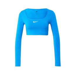 Nike Sportswear Shirt Damen Größe L royalblau / weiß