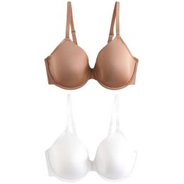 next Bra female Brown, White size 75