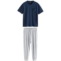 next Long Pajamas male Blue, Grey size M