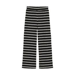 WE Fashion Hose Mädchen Größe 164 schwarz / weiß