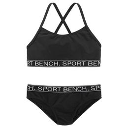 Bench Bikini M&auml;dchen Gr&ouml;&szlig;e 146/152 schwarz / wei&szlig;