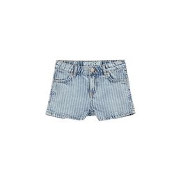 WE Fashion Shorts M&auml;dchen Gr&ouml;&szlig;e 110 blue denim / wei&szlig;