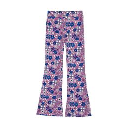 WE Fashion Leggings Mädchen Größe 152 blau / pflaume / orchidee / offwhite