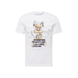 Einstein Newton EINSTEIN & NEWTON T-Shirt Herren Gr&ouml;&szlig;e L cognac / hellgrau / grasgr&uuml;n / schwarz / wei&szlig;
