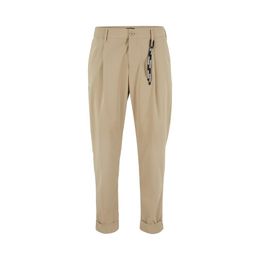 Strellson Pleat-Front Pants 'Louis' male Beige size 32