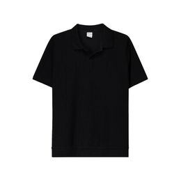 Bershka Poloshirt Herren Gr&ouml;&szlig;e L schwarz
