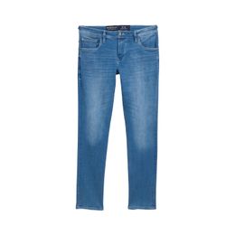 Tom Tailor Denim Herren TTAEDAN Straight Jeans, blau, Uni, Gr. 32/36