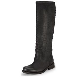 felmini Stiefel Damen Gr&ouml;&szlig;e 42 schwarz Winterschuhe