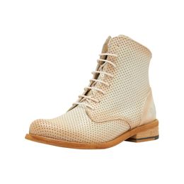 felmini Schn&uuml;rstiefelette Damen Gr&ouml;&szlig;e 42 beige / sand Winterschuhe
