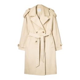 Bershka Mantel Damen Gr&ouml;&szlig;e XS hellbeige