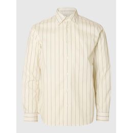 Selected Hemd Herren Gr&ouml;&szlig;e XL grau / wollwei&szlig;