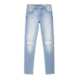 Bershka Jeans male Blue size 46