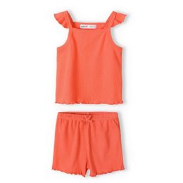MINOTI Set M&auml;dchen Gr&ouml;&szlig;e 92/96 orange