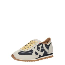 MAX & Co. MAX&Co. Sneaker 'M&C01' Damen Größe 36 kitt / marine / gelb