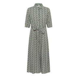 Cream Blusenkleid 'Tiah' Damen Größe 34 navy / dunkelgrün Winterkleid