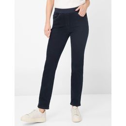 Raphaela by Brax Damen Five-Pocket-Hose Style PAMINA dark blue, denim dunkelblau, Gr. 40K