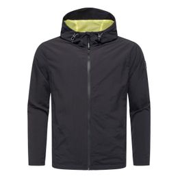 Ragwear Herren Outdoorjacke "Lewie", schwarz, Basic, Gr. L, Obermaterial: 100% Nylon, Innenfutter: 100% Polyester, Jacken, Übergangsjacke mit
