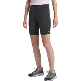 Jack Wolfskin Damen Shorts "KENSTEIG SHORT TIGHTS W", schwarz, Gr. XL, Oberstoff 62% POLYAMID, 38% ELASTHAN, Hosen