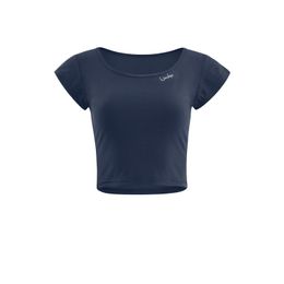 WINSHAPE Damen Crop-Top "AET137LS", grau, Gr. S, 85% Polyester, 15% Elasthan, Tops, Functional Light and Soft Cropped
