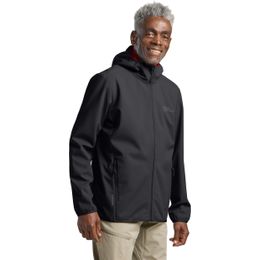 Jack Wolfskin Herren Softshelljacke "BORNBERG HOODY M", grau, Gr. XXXL, Obermaterial: 100% POLYESTER, Jacken