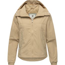 Ragwear Damen Outdoorjacke "Cerys", beige, Gr. L, Obermaterial: 100% Nylon, Innenfutter: 100% Polyester, Jacken, kurze Damen Übergangsjacke mit