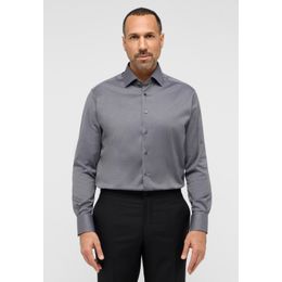 Eterna Herren Langarmhemd "MODERN FIT", grau, Gr. 42, 100% Baumwolle, Hemden, NON IRON (b&uuml;gelfrei)