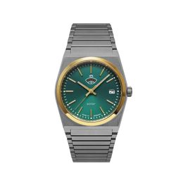RUHLA Damen Solaruhr "Space Control Solar Damen", silber, Armbanduhren, Armbanduhr, Damenuhr, Datum, Leuchtzeiger, Saphirglas, Made in Germany