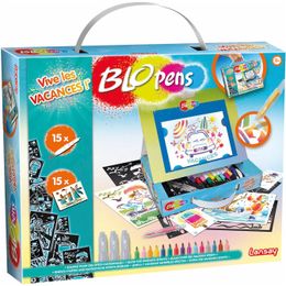 BLOPENS Kinder Kreativset "Spr&uuml;hstifteset Koffer", bunt, Kunststoff, Pappe, Kreativsets