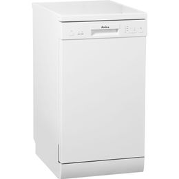 Amica Standgeschirrsp&uuml;ler "GSP 14746-1 W", B:45cm H:85cm T:59cm, silber, Geschirrsp&uuml;ler, Kontrollanzeige f&uuml;r Salz- und Klarsp&uuml;lermangel