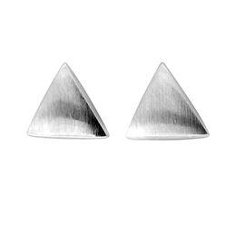 Firetti Damen Paar Ohrstecker "Schmuck Geschenk Silber 925 Ohrschmuck Dreieck", Silber 925 (Sterlingsilber), silber, Silber 925 (Sterlingsilber),