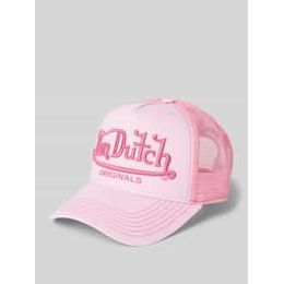 Von Dutch Trucker Cap mit Label-Stitching Modell 'RIVERSIDE'