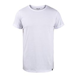 !Solid T-Shirt 'Longo' Herren Gr&ouml;&szlig;e XL schwarz / wei&szlig;